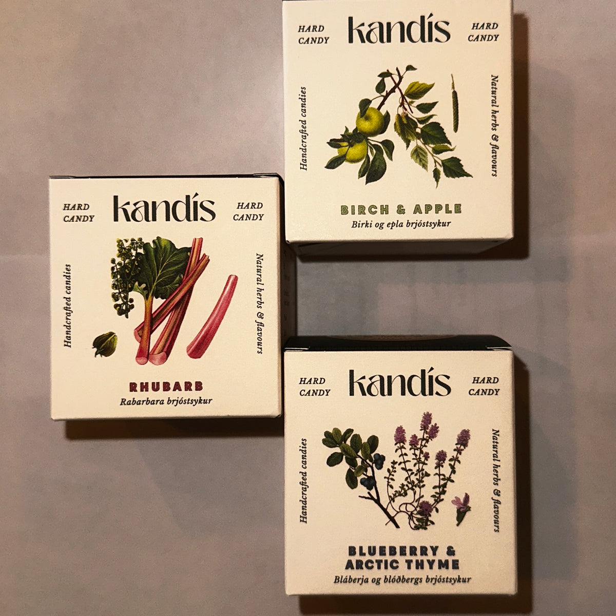 Kandís Handcrafted Icelandic Candy - 3-Pack Gift Set – Mamma Reykjavík