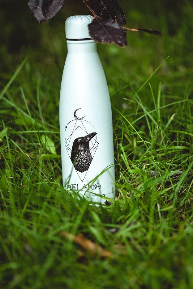 Thermo Bottle - Sacred Raven – Mamma Reykjavík